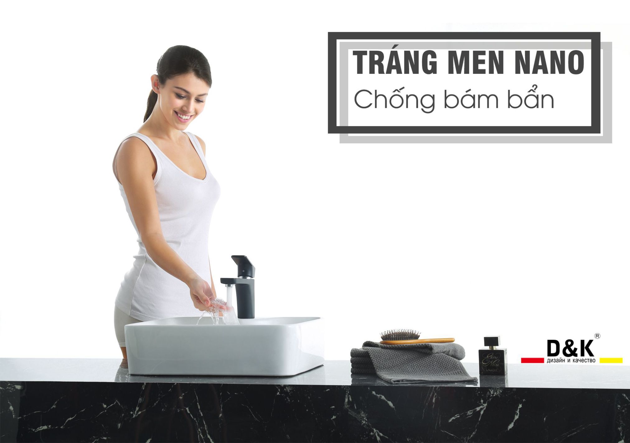 Công Nghệ Tráng Men Nano của DK bền đẹp diệt khuẩn tốt