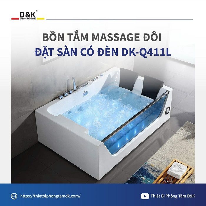 Top 6 mẫu bồn tắm trên 1m2 tốt nhất hiện nay